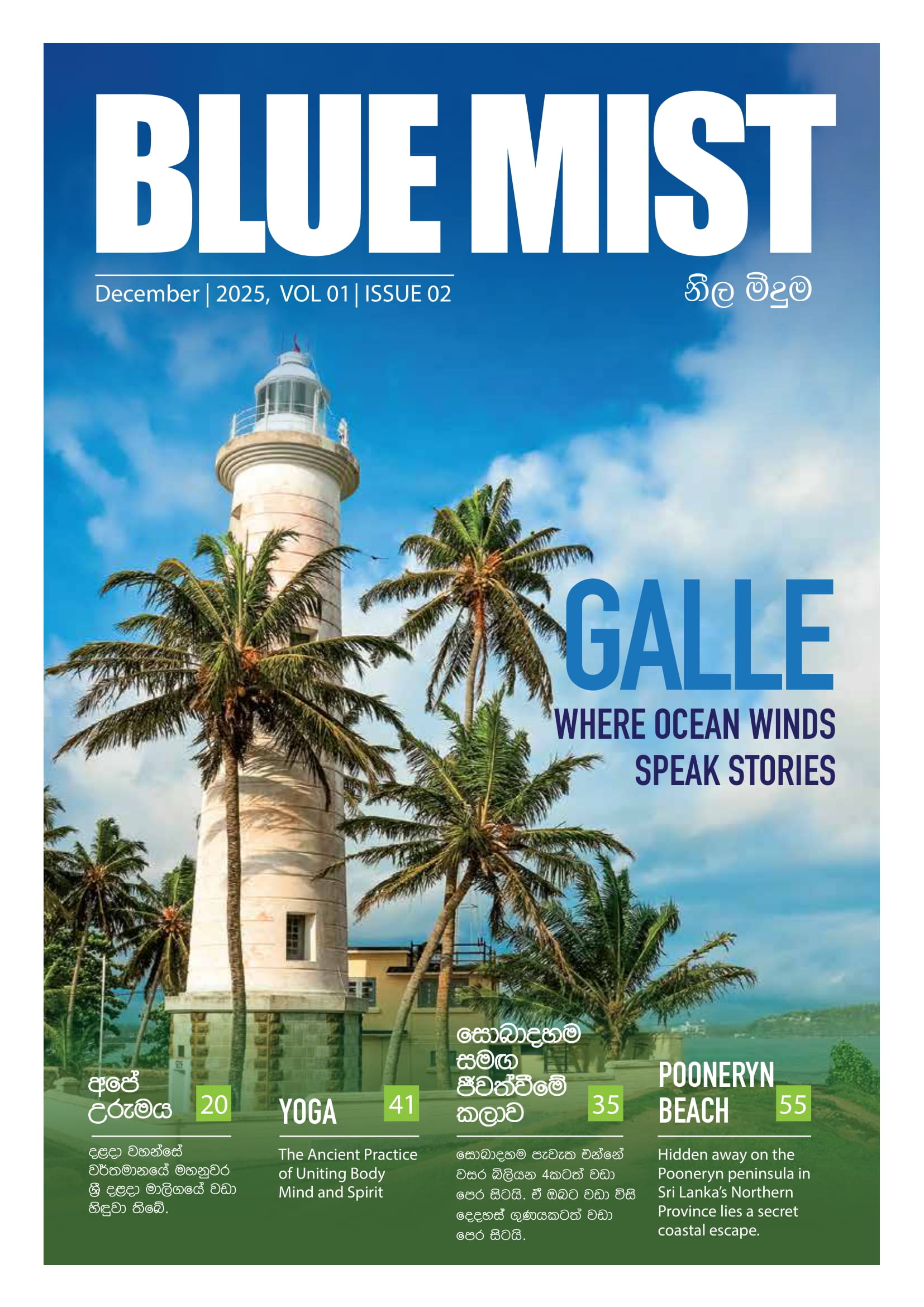 Blue Mist Magazine - December Issue OUT NOW ! - Imashi Books